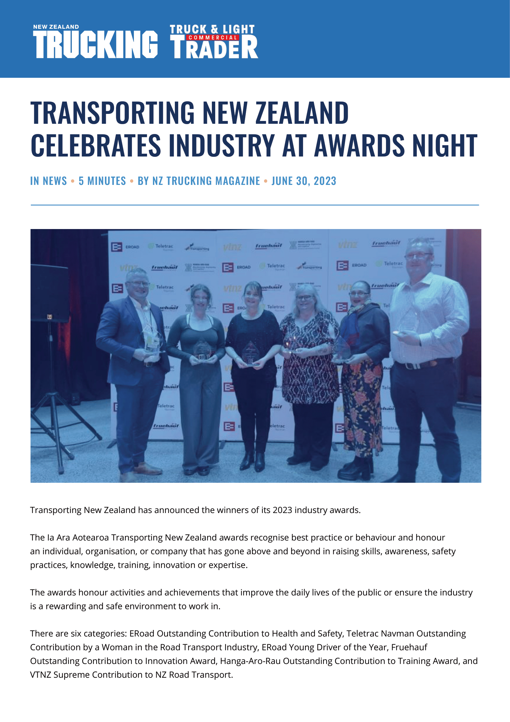 In the news | Clive taylor